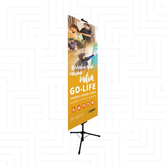 Tripod Banner 60x120 cm